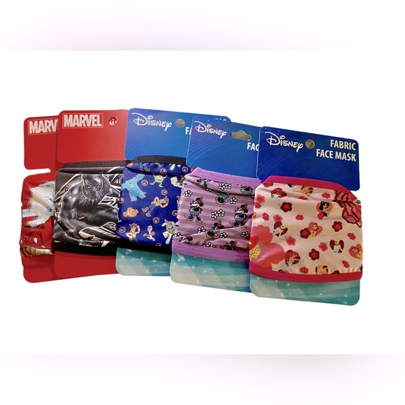Disney | Other | New Bundle Of Kids Disney Marvel Masks | Poshmark